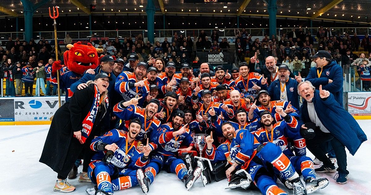 Ahoud Devils Nijmegen terechte landskampioen na… 🏒 IJshockey Nederland